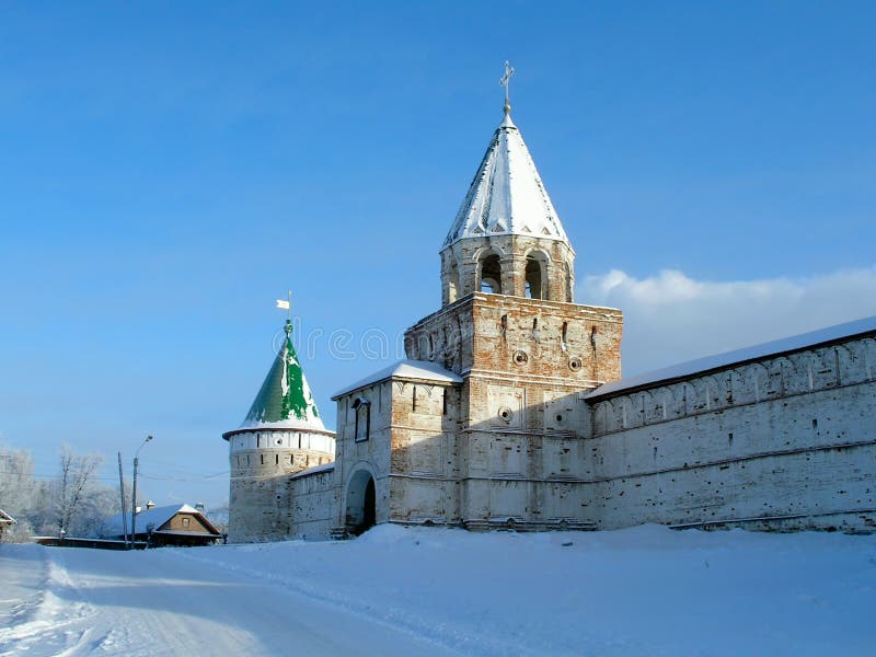 Ancient Monastery in Russia Stock Photo - Image of chapel, church: 1971814