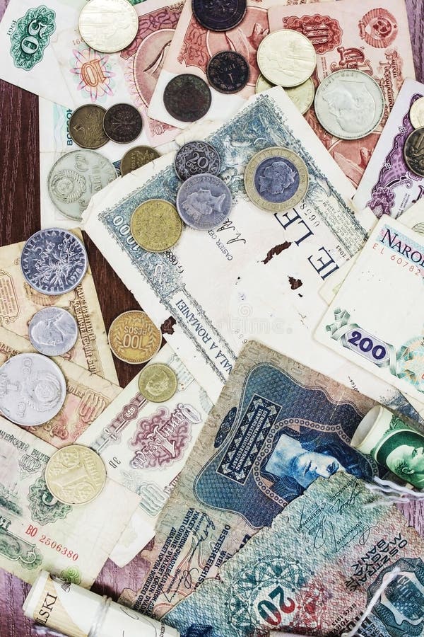 The Ancient Money of Different Countries Editorial Photography - Image ...