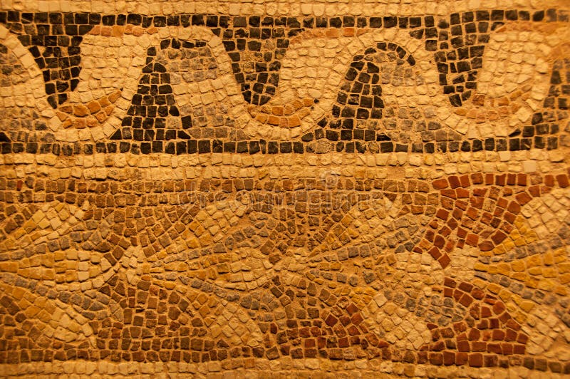 Ancient mosaic sand color stock photo. Image of elegance - 83960678