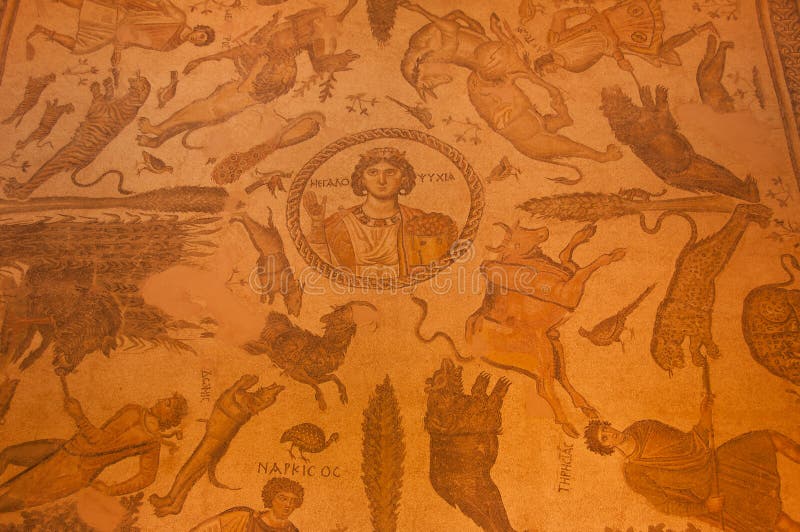 Ancient mosaic sand color stock photo. Image of arab - 83969334