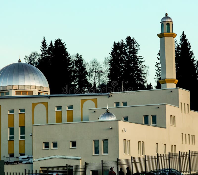 Ancient Mosque Under the Sun Rays Stock Image - Image of tower, mosque ...