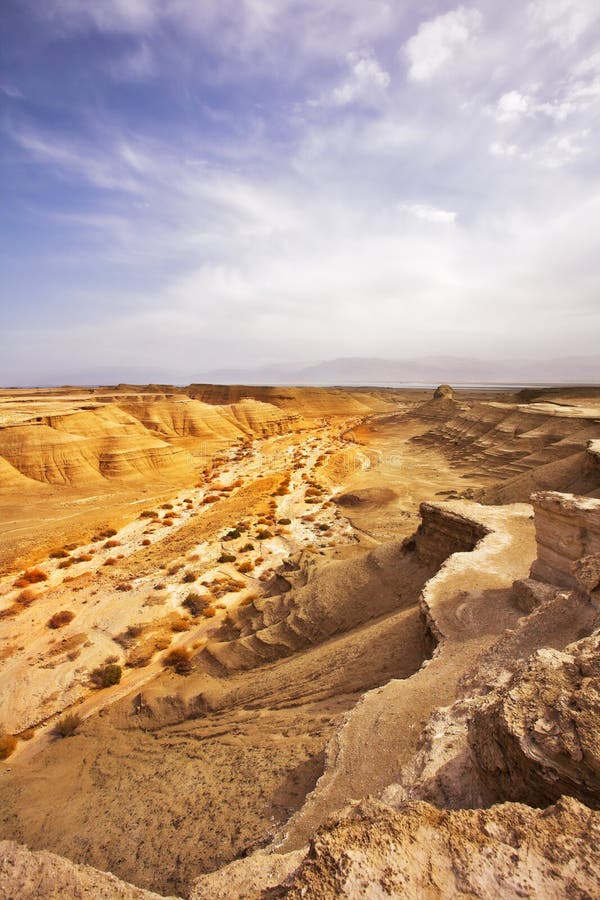 The Ancient Mountains Near Dead Sea Stock Image - Image of landscape ...