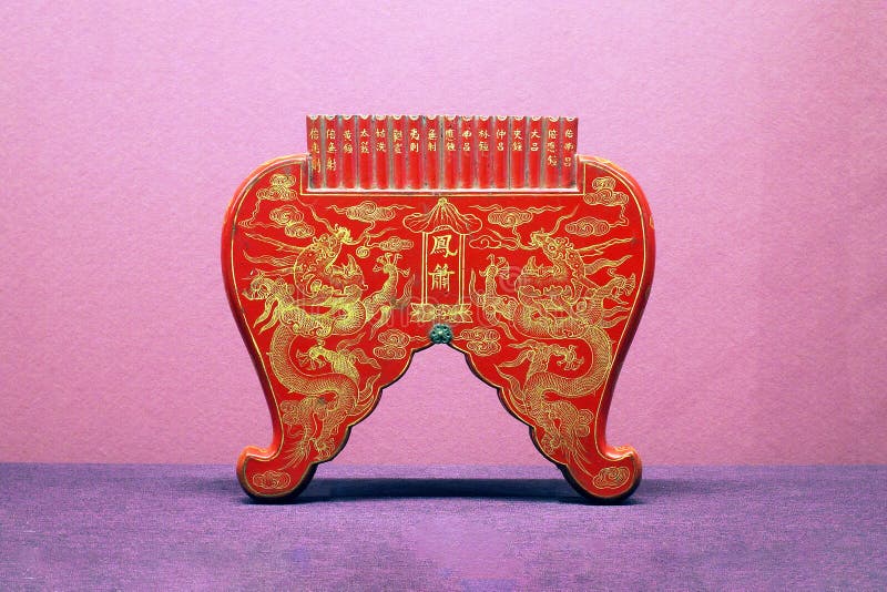 Flute Traditional Music Instrument of China Stock Photo - Image of ...