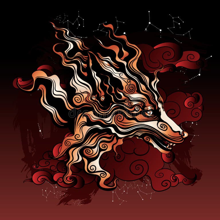 Mythical Fox Stock Illustrations – 155 Mythical Fox Stock Illustrations ...