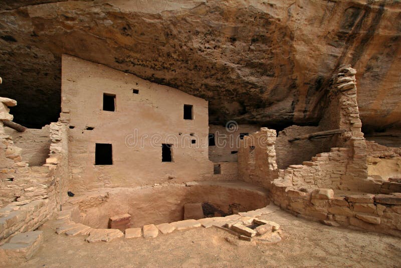Ancient Native American House Stock Photo - Image of tourism, spruce ...