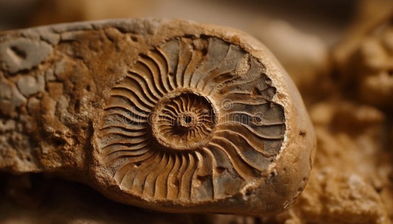 Ancient Nautilus Shell, a Souvenir from the Stone Age Discovery ...