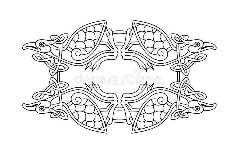Celtic Knot Bird Stock Illustrations – 478 Celtic Knot Bird Stock ...