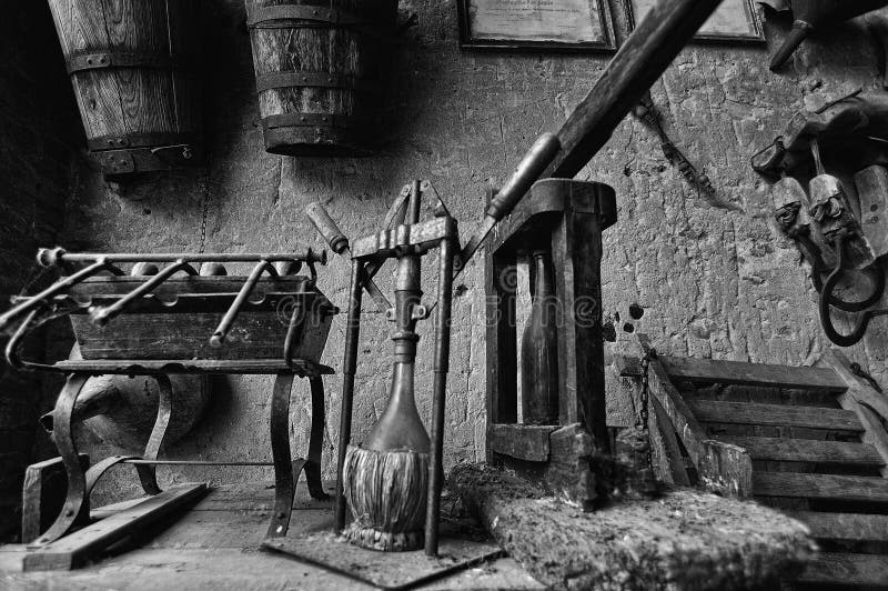 Ancient Objects in a Medieval Village Stock Photo - Image of ancients ...