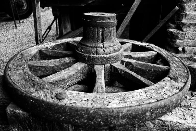Ancient Objects in a Medieval Village Stock Image - Image of stones ...