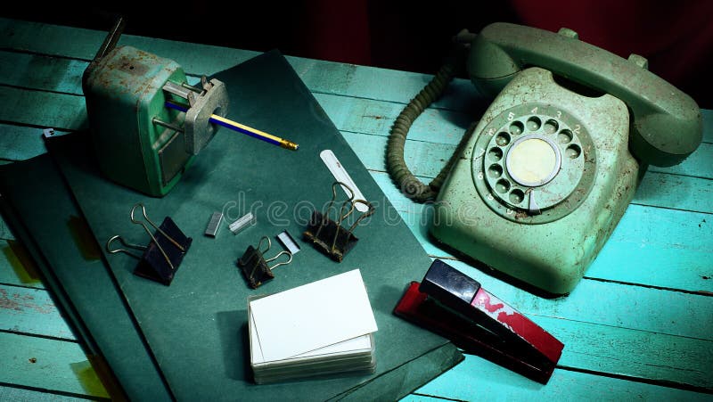 Ancient office concept stock photo. Image of retro, vintage - 35694524