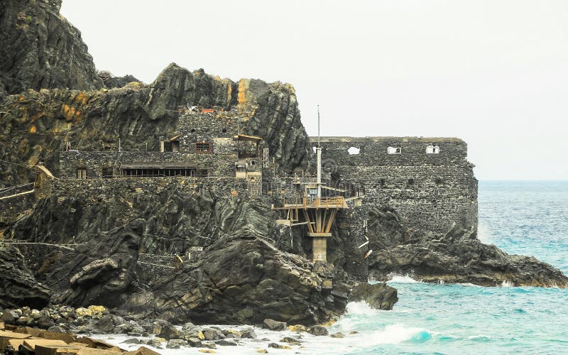 Ancient Old Rock Castle stock image. Image of rock, castle - 216899133