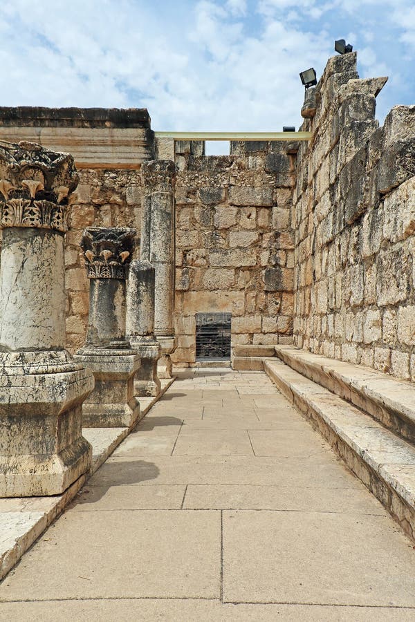 The Ruins Architecture and Old Stone House Stock Photo - Image of ...