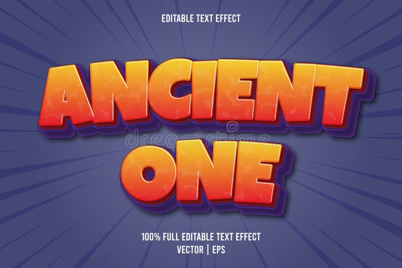 Editable Text Effect One Color Stock Illustrations – 21 Editable Text ...