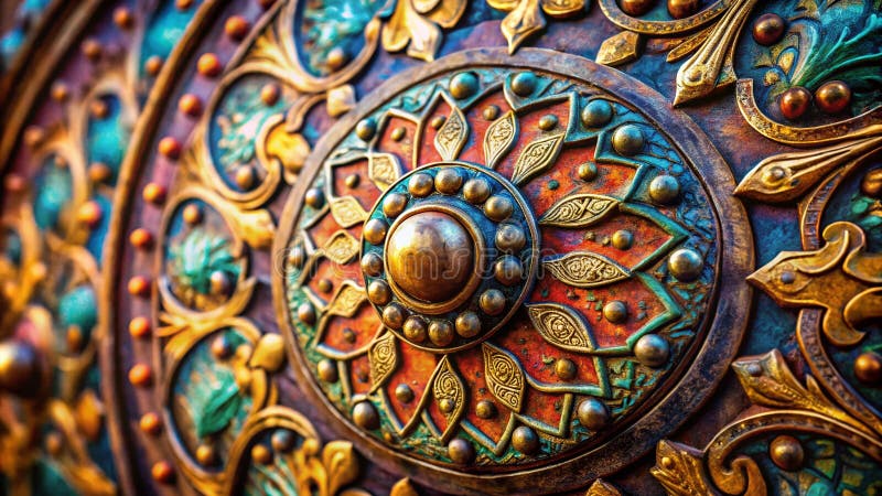 Ancient Ornamental Shield a Stunning Example of Defensive Armor and ...