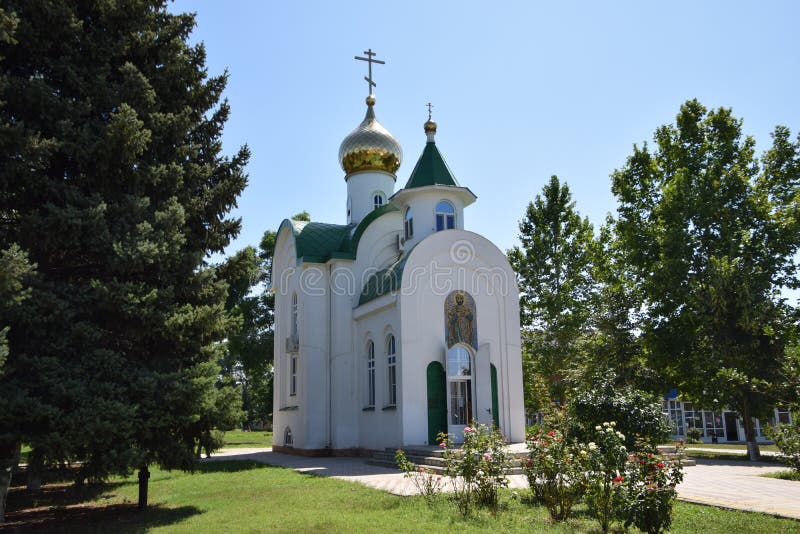 Ancient orthodox chapel stock image. Image of orthodox - 169653413