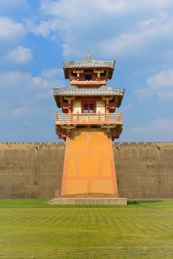 Ancient outpost stock image. Image of history, white - 34652161