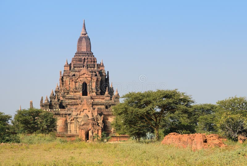 Ancient Pagoda of Bagan, Myanmar Stock Photo - Image of religion, chedi ...