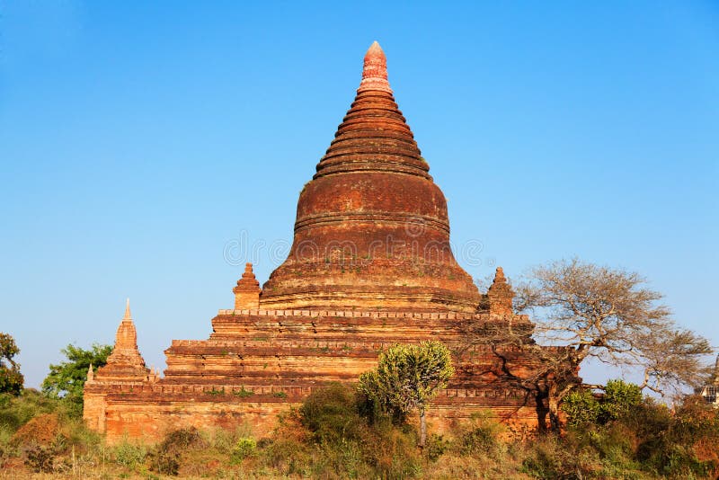 Ancient Pagoda in Bagan, Myanmar Stock Photo - Image of tourism, temple ...