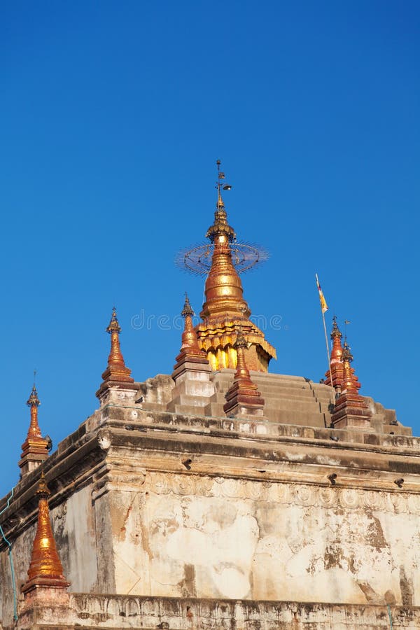 Ancient Pagoda in Bagan, Myanmar Stock Photo - Image of colorful ...