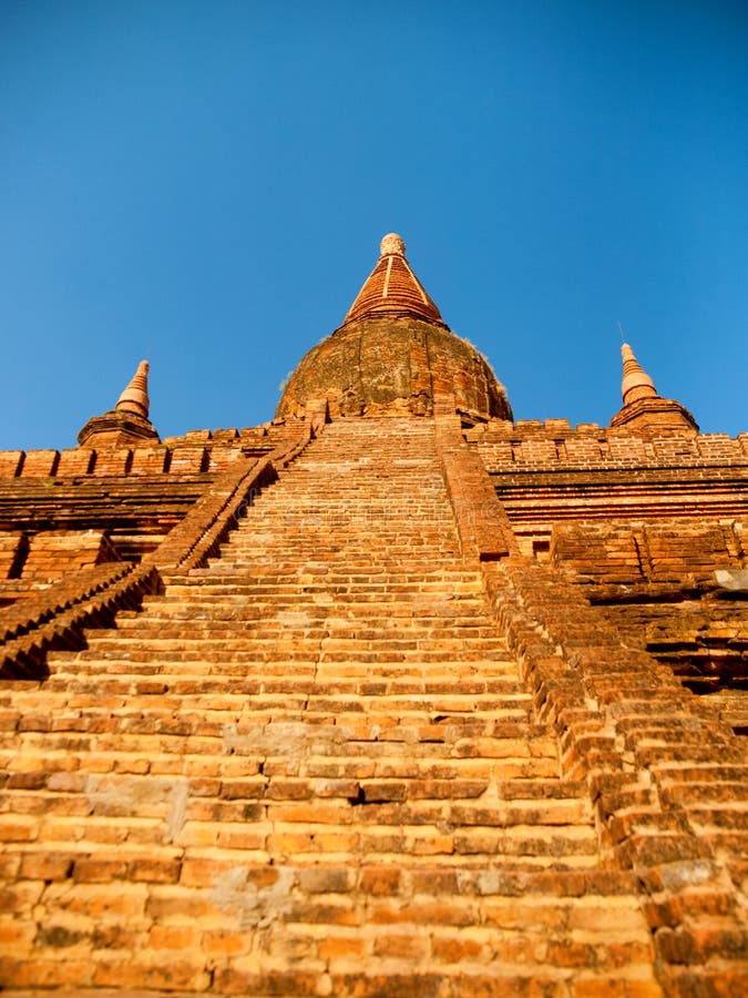 Ancient Pagoda in Bagan, Myanmar Stock Photo - Image of culture, temple ...