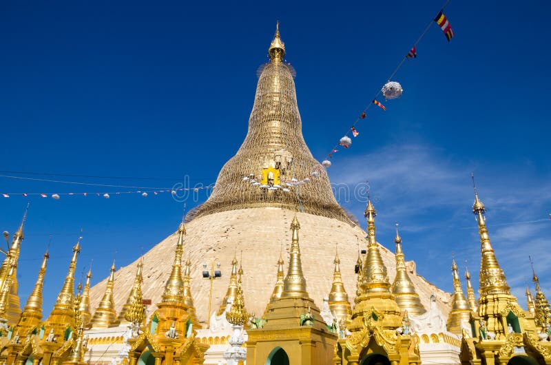 Ancient pagoda in Myanmar stock photo. Image of faith - 49680966