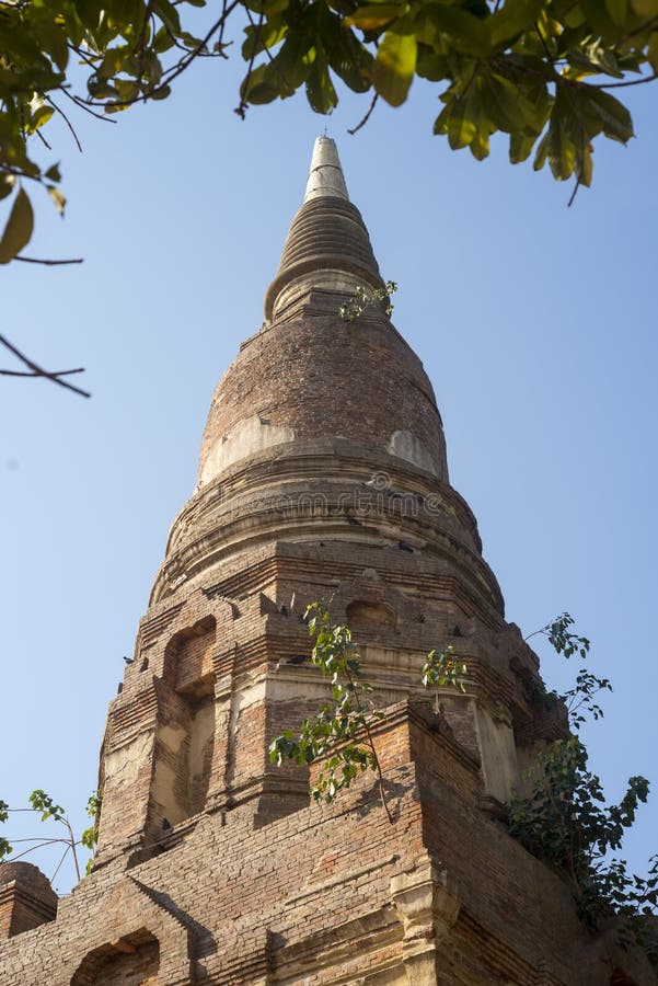 Ancient Pagoda in Religious Place Stock Photo - Image of asian, phra ...
