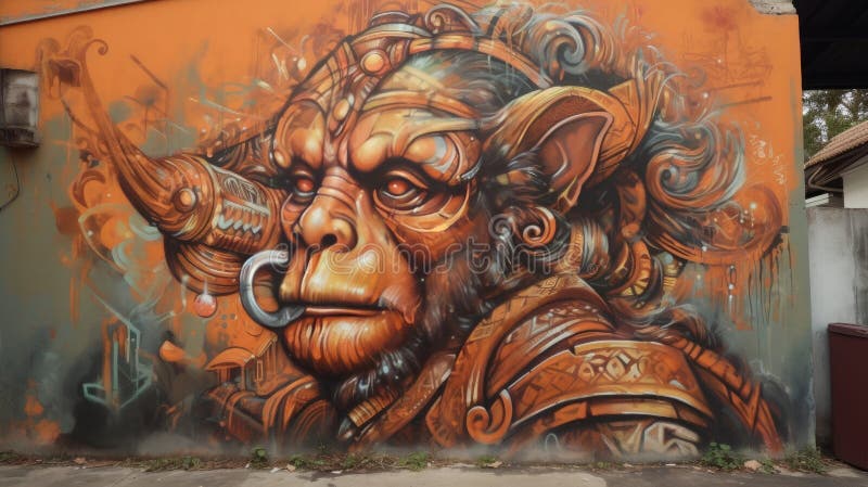 Vector Art Jai Hanuman Stock Illustrations – 26 Vector Art Jai Hanuman ...