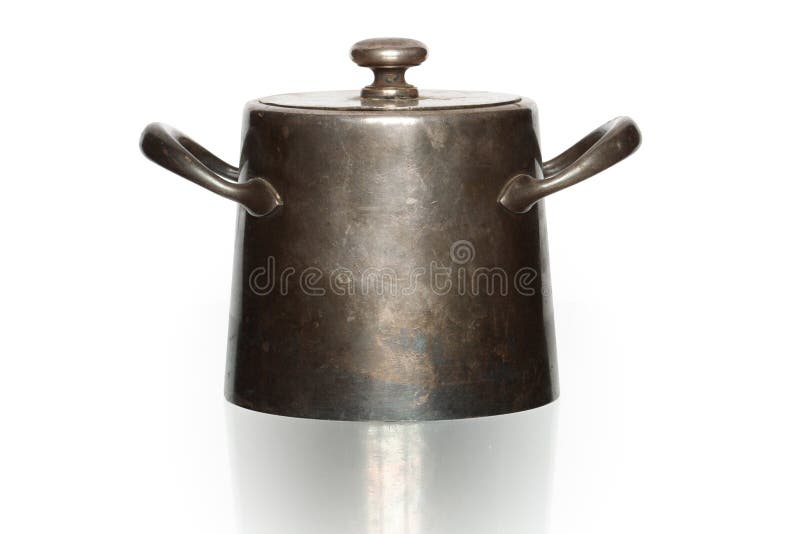 Ancient Pan stock image. Image of life, bronze, saucepan - 10586733