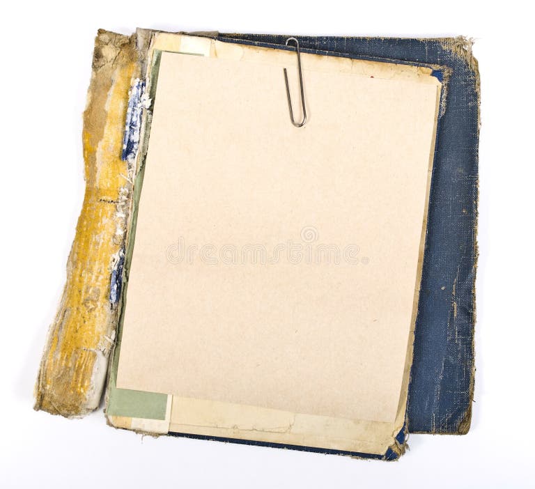 Ancient papers book stock image. Image of burnt, brown - 12992353