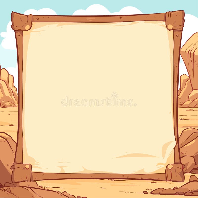 Ancient Papyrus Manuscript Old Paper Mockup Scroll Vector Design ...