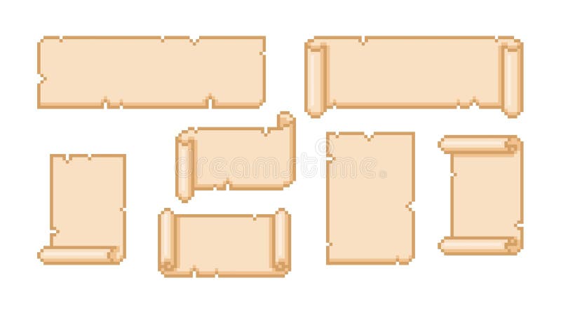 Blank Old Papyrus stock vector. Illustration of cutout - 71211758