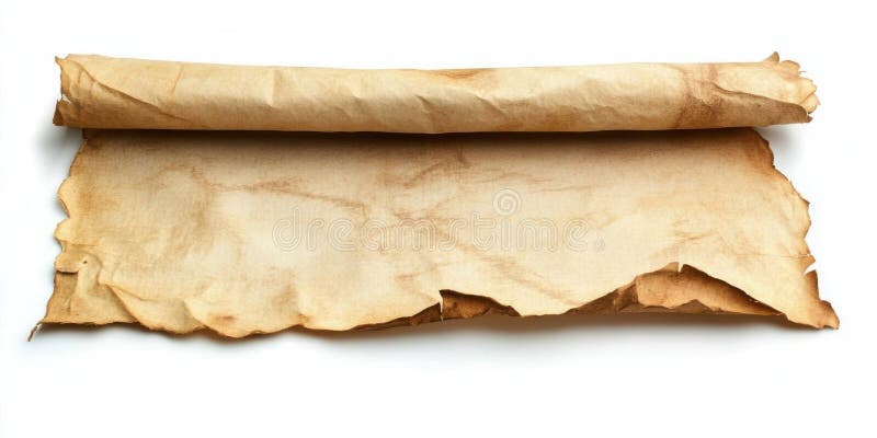 Ancient Parchment Scroll Texture, Old Paper Roll Background, and ...