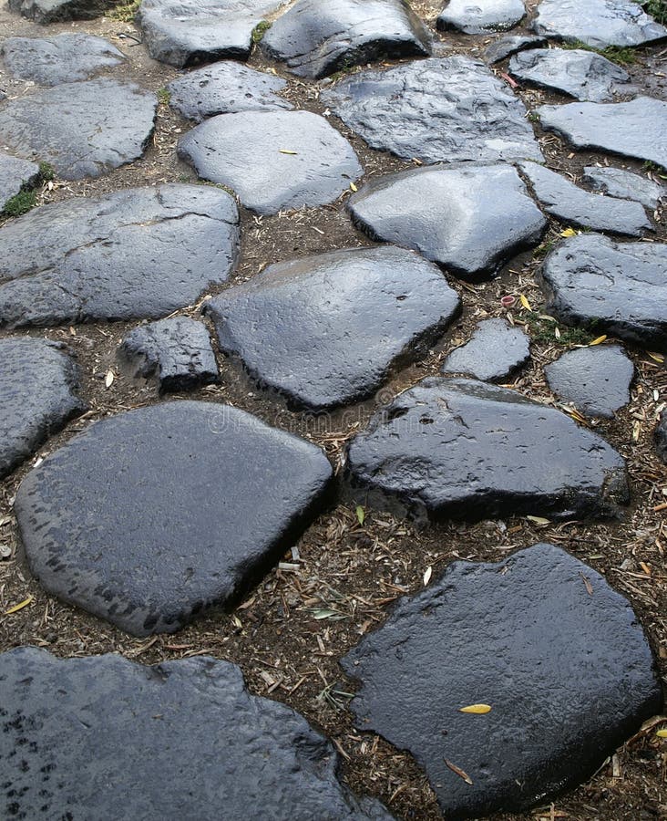 Ancient pathway stock photo. Image of rome, pattern, pathway - 4109742