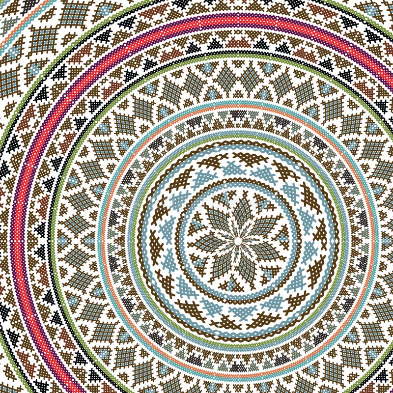 Ancient Pattern. Vector Illustration Stock Vector - Illustration of ...