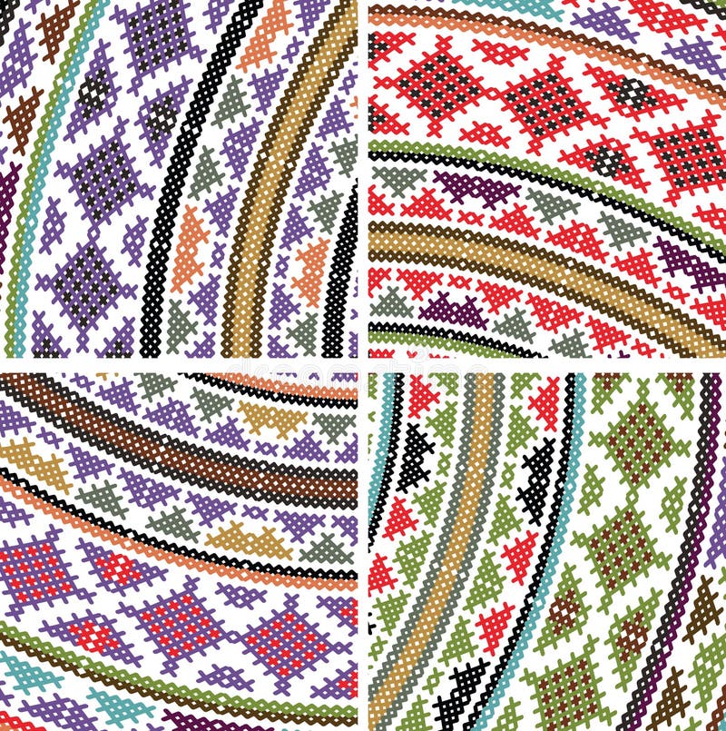 Ancient Pattern. Vector Illustration Stock Vector - Illustration of ...