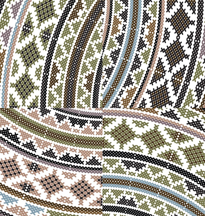 Ancient Pattern. Vector Illustration Stock Vector - Illustration of ...