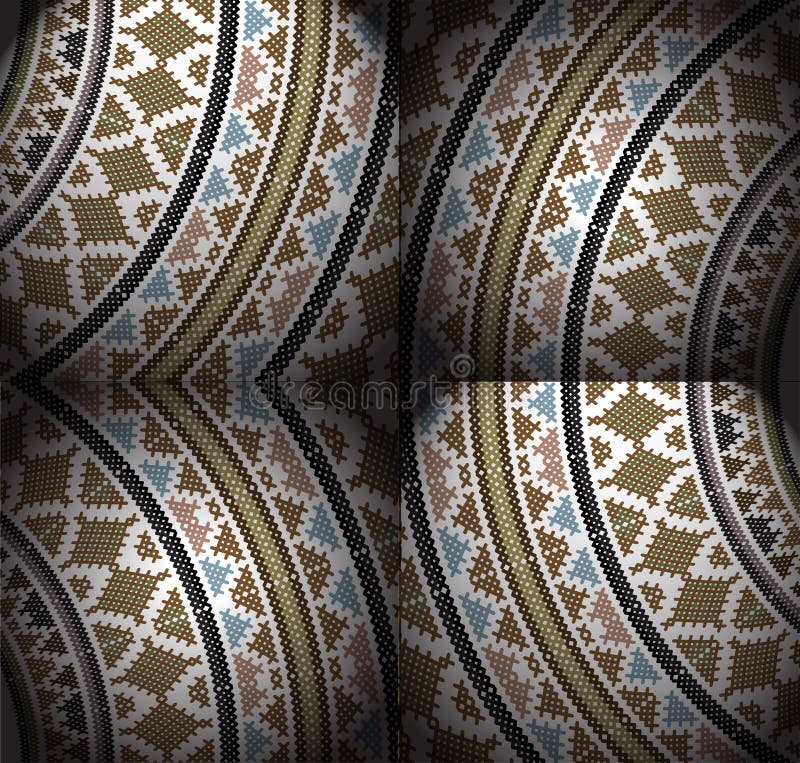 Ancient Pattern. Vector Illustration Stock Vector - Illustration of ...