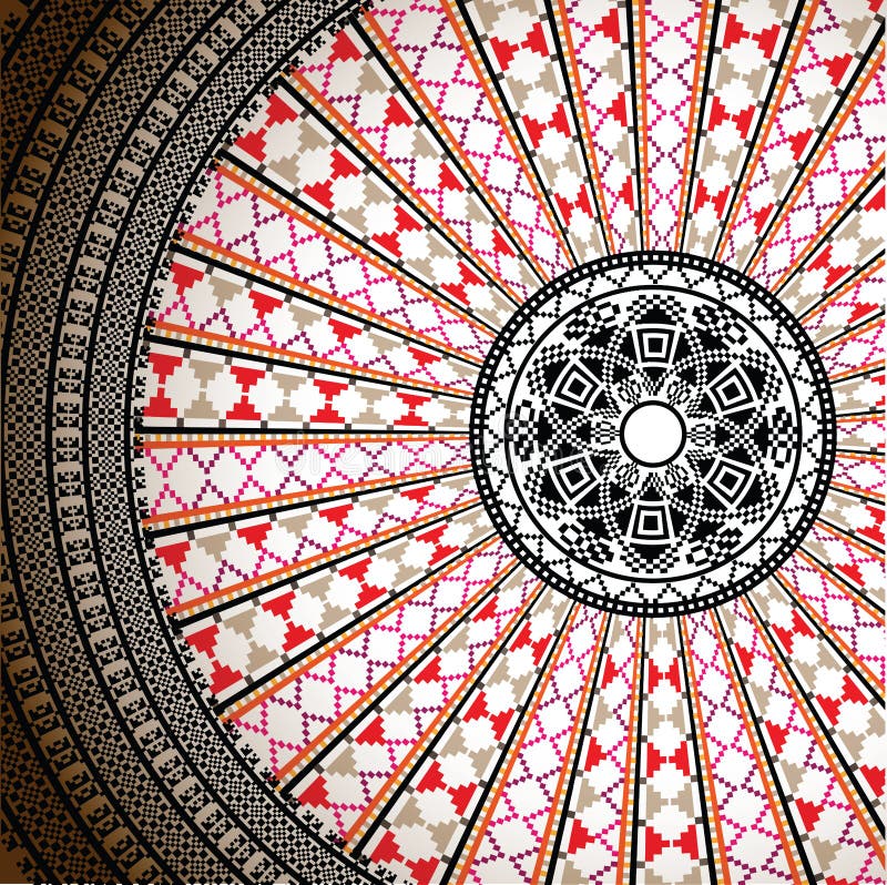 Ancient Pattern. Vector Illustration Stock Vector - Illustration of ...