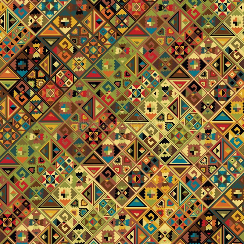 Ancient Pattern. Vector Illustration Stock Vector - Illustration of ...