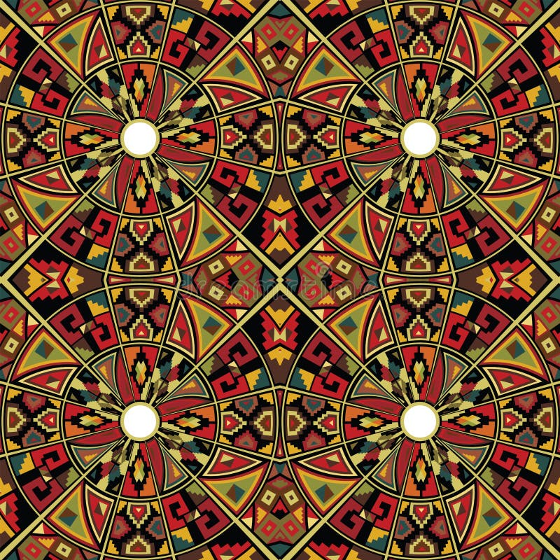 Ancient Pattern. Vector Illustration Stock Vector - Illustration of ...