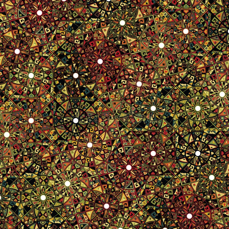 Ancient Pattern. Vector Illustration Stock Vector - Illustration of ...