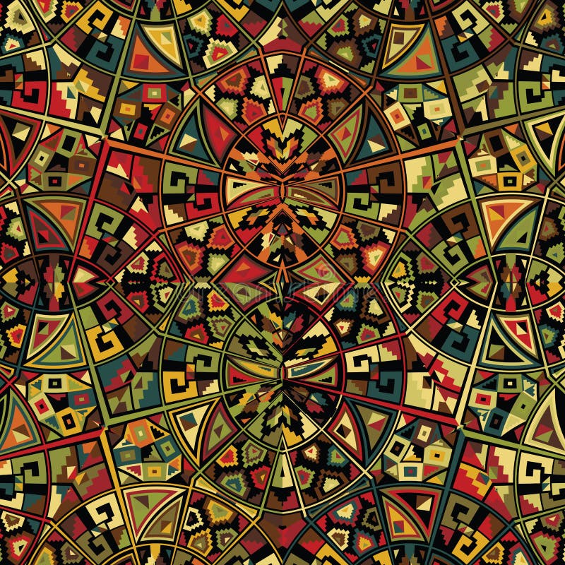 Ancient Pattern. Vector Illustration Stock Vector - Illustration of ...