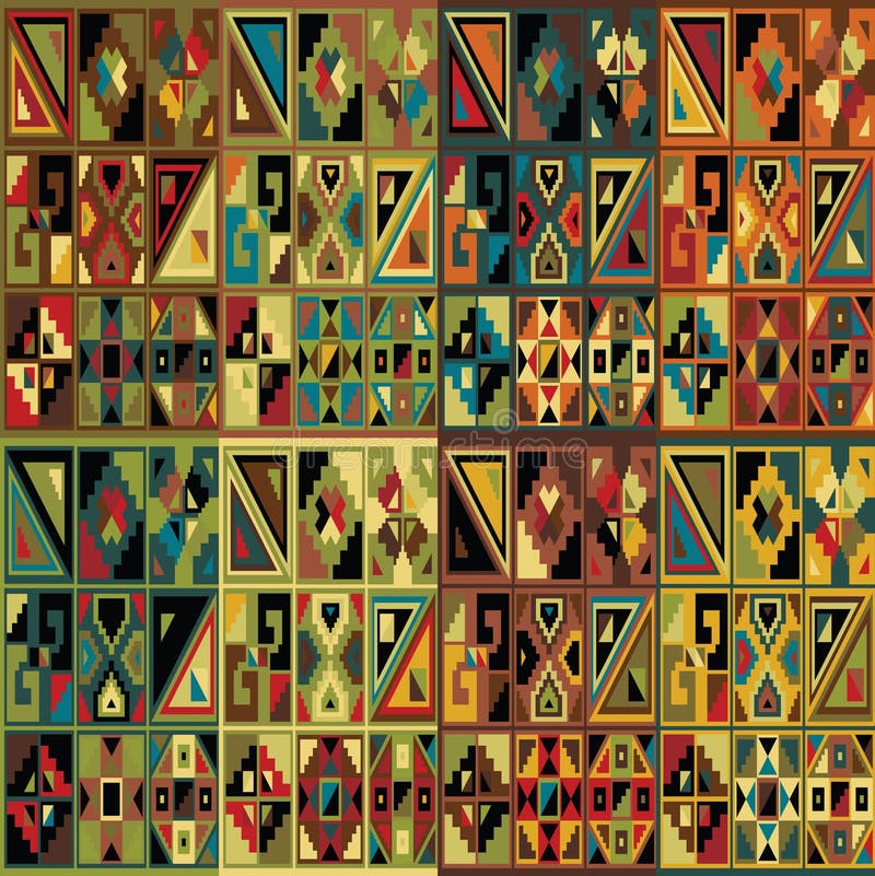 Ancient Pattern. Vector Illustration Stock Vector - Illustration of ...