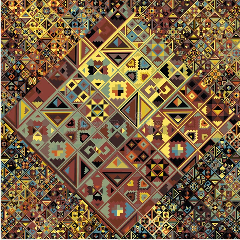 Ancient Pattern. Vector Illustration Stock Vector - Illustration of ...