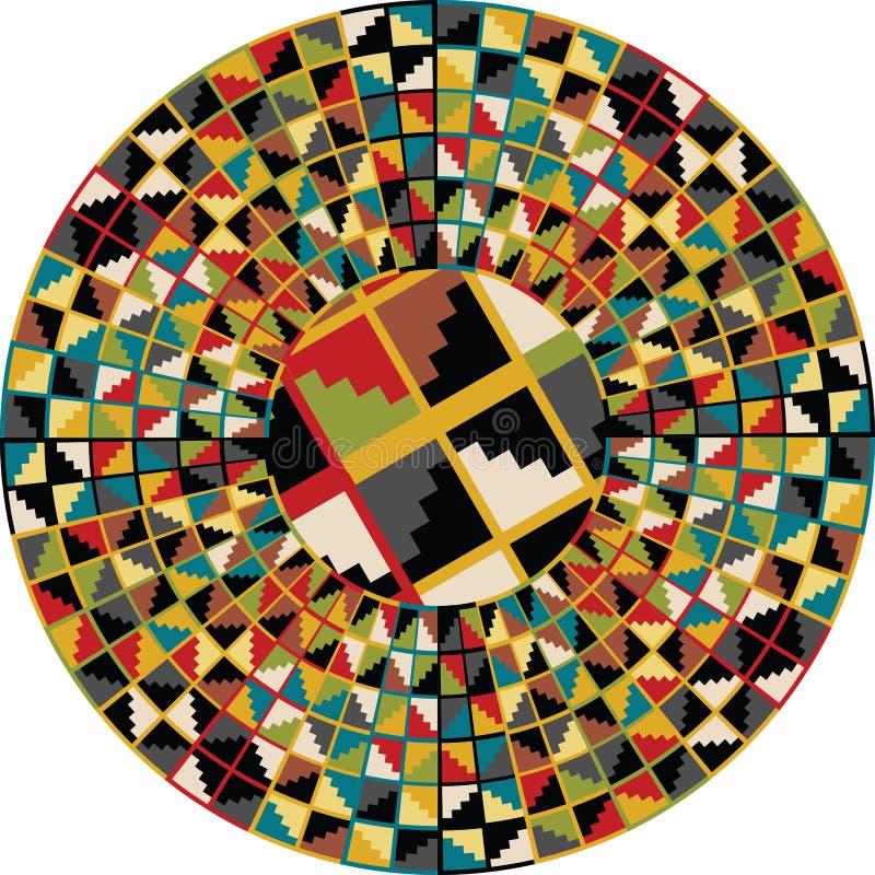 Ancient Pattern. Vector Illustration Stock Vector - Illustration of ...