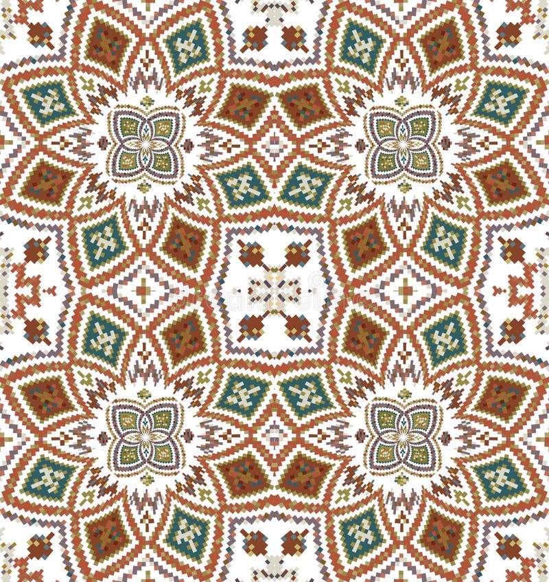 Ancient Pattern. Vector Illustration Stock Vector - Illustration of ...