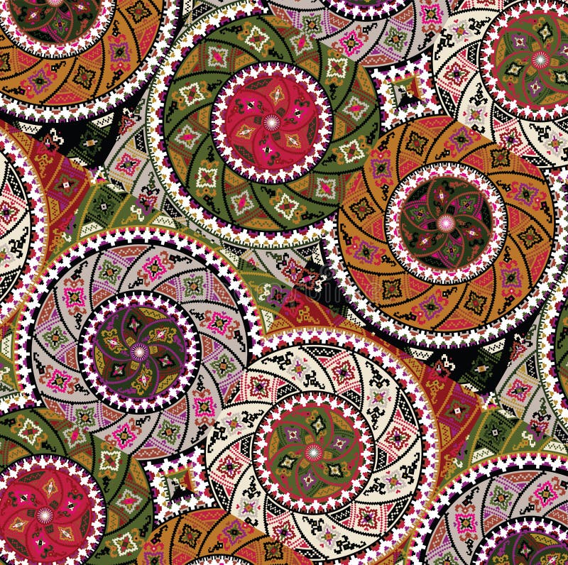 Ancient Pattern. Vector Illustration Stock Vector - Illustration of ...