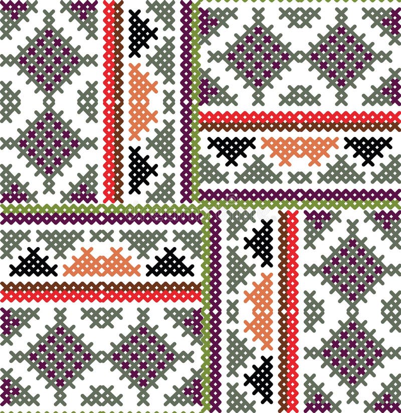 Ancient Pattern. Vector Illustration Stock Vector - Illustration of ...