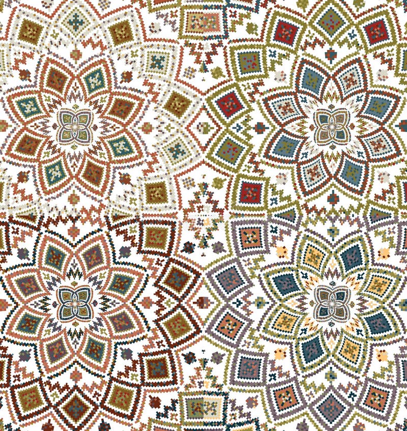 Ancient Pattern. Vector Illustration Stock Vector - Illustration of ...