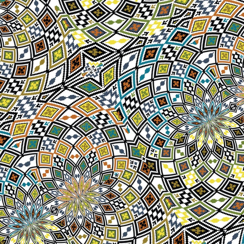 Ancient Pattern. Vector Illustration Stock Vector - Illustration of ...